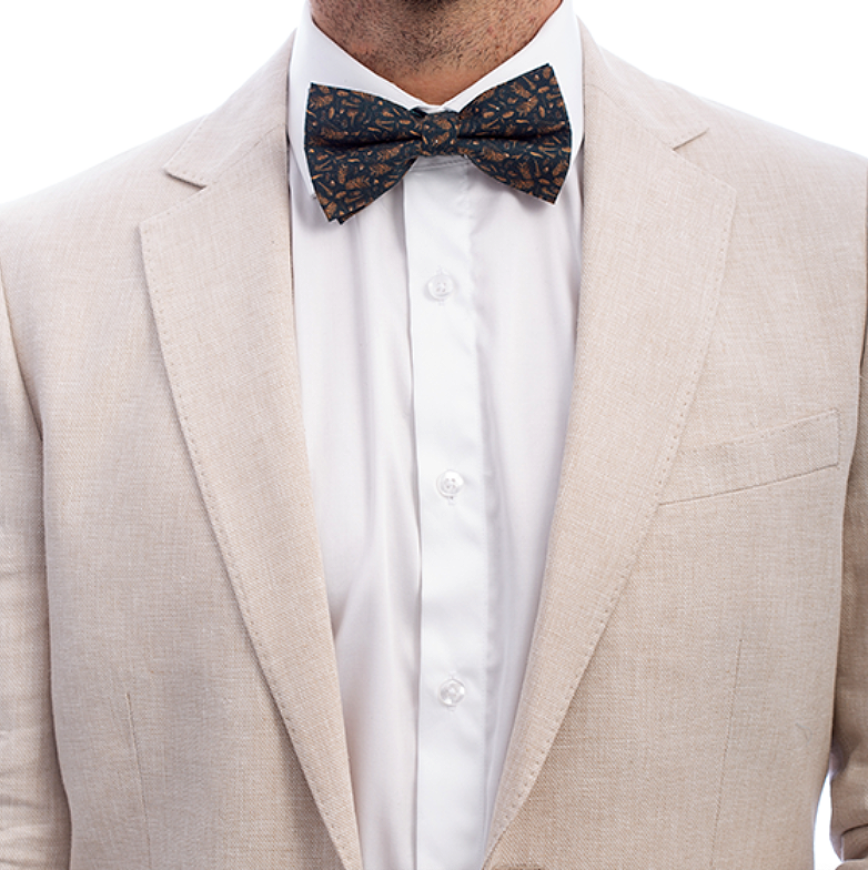 Twilight Timber Bow Tie | Adult | WILDhue | Wedding & Formal Attire NZ